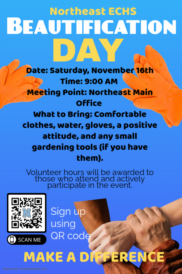 Northeast Campus Beautification Day | Northeast Early College High School